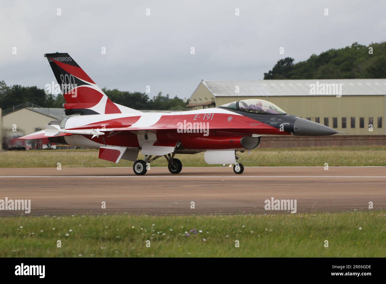 E-191, a General Dynamics F-16AM Fighting Falcon operated by the Royal ...