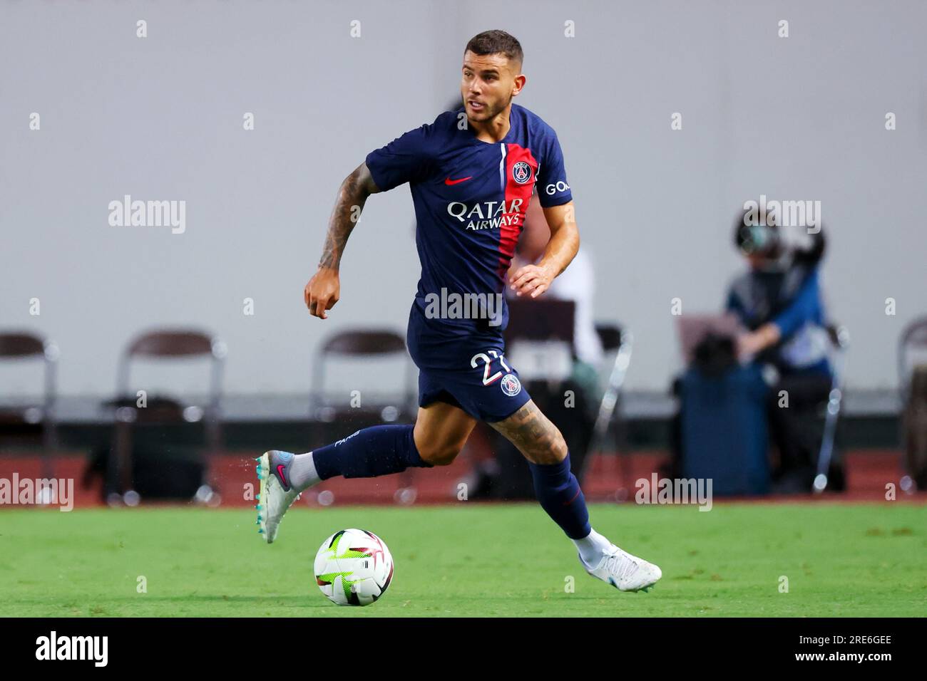 Osaka, Japan. 25th July, 2023. Lucas Hernandez (PSG) Football/Soccer ...