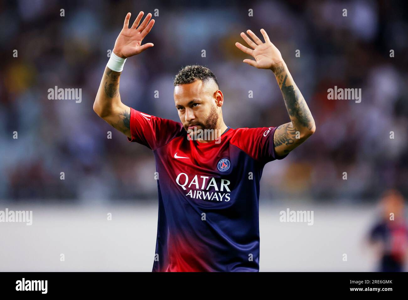Osaka, Japan. 25th July, 2023. Neymar Jr (PSG) Football/Soccer ...