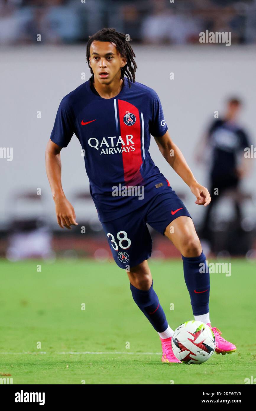 Osaka, Japan. 25th July, 2023. Carlos Soler (PSG) Football/Soccer ...