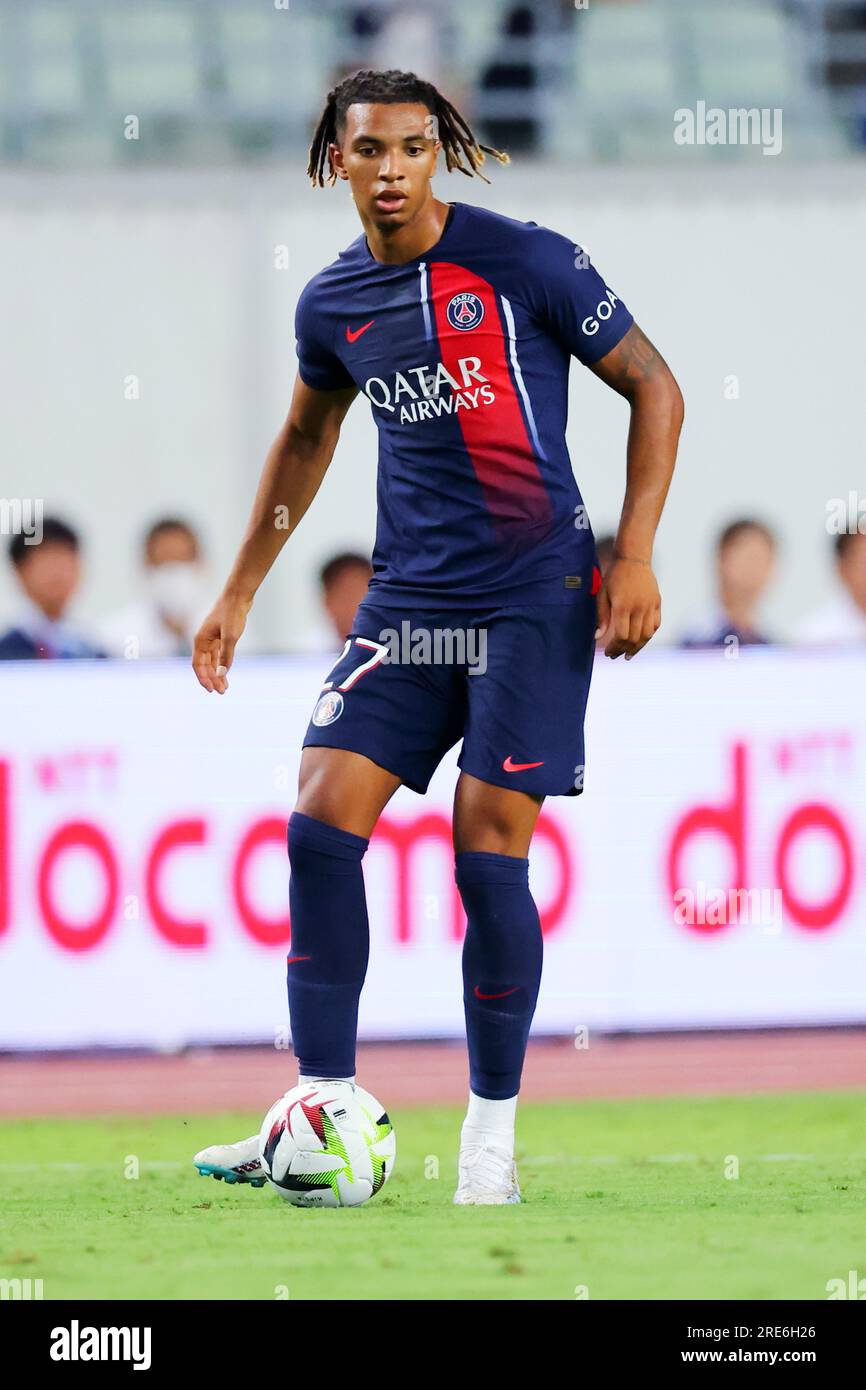 Osaka, Japan. 25th July, 2023. Cher Ndour (PSG) Football/Soccer ...