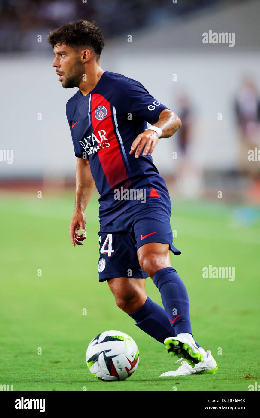 Osaka, Japan. 25th July, 2023. Juan Bernat (PSG) Football/Soccer ...