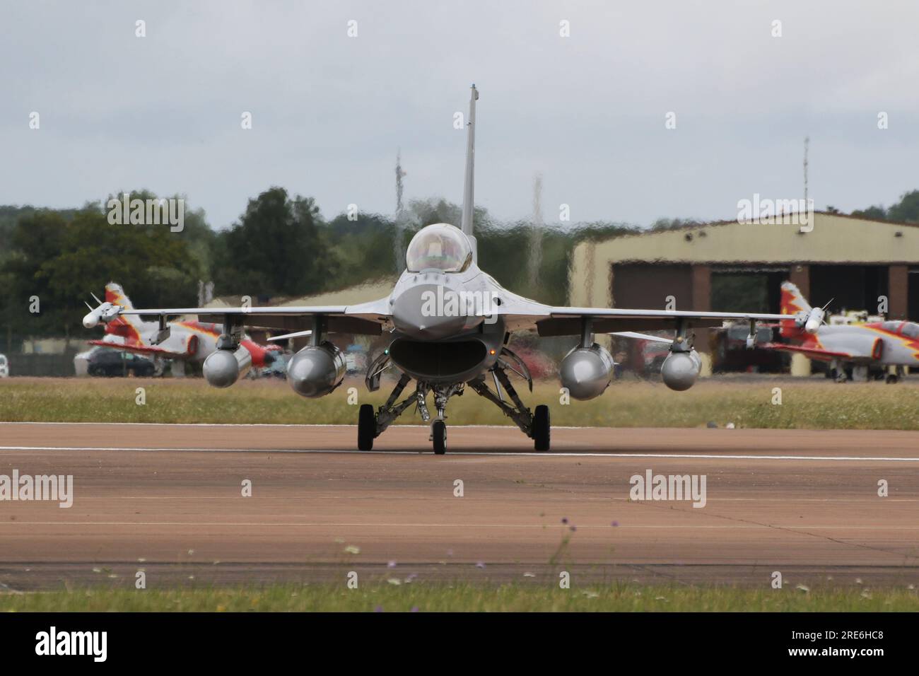 E-615, a General Dynamics F-16BM Fighting Falcon operated by the Royal ...