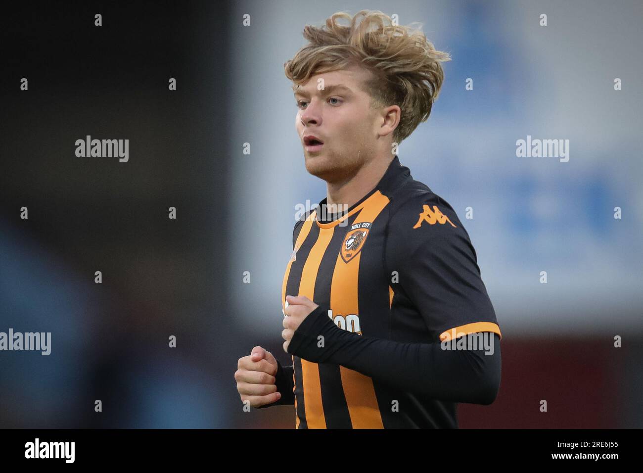 Harry Vaughan #14 of Hull City during the Pre-season friendly match ...