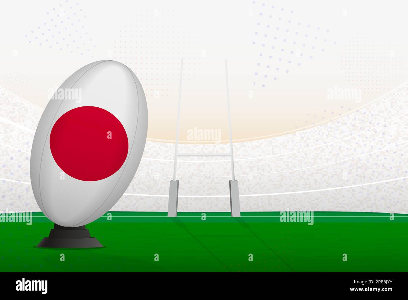 Japanese national stadium Stock Vector Images - Alamy