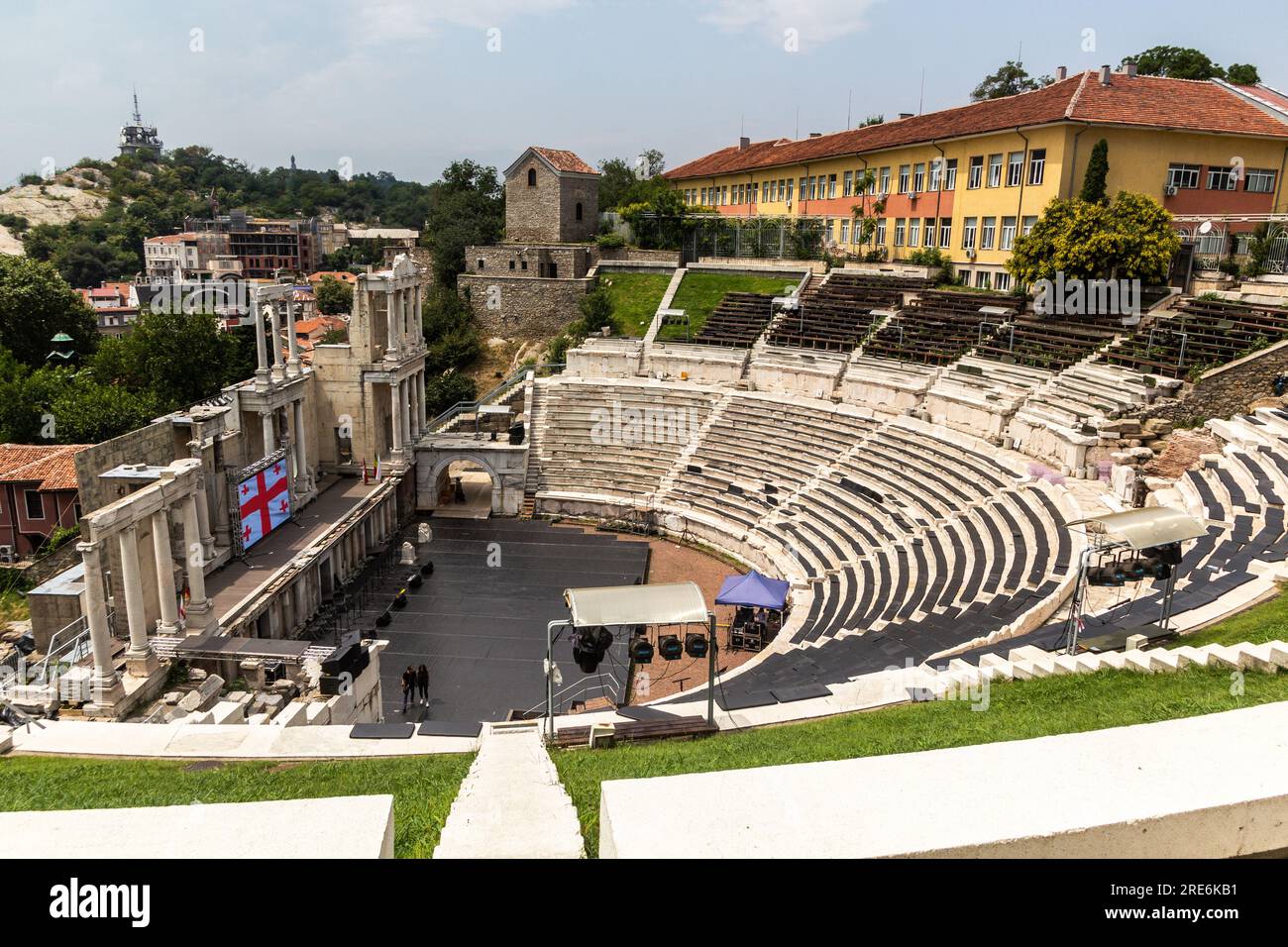Ancient roman theatre philippopolis hi-res stock photography and images ...