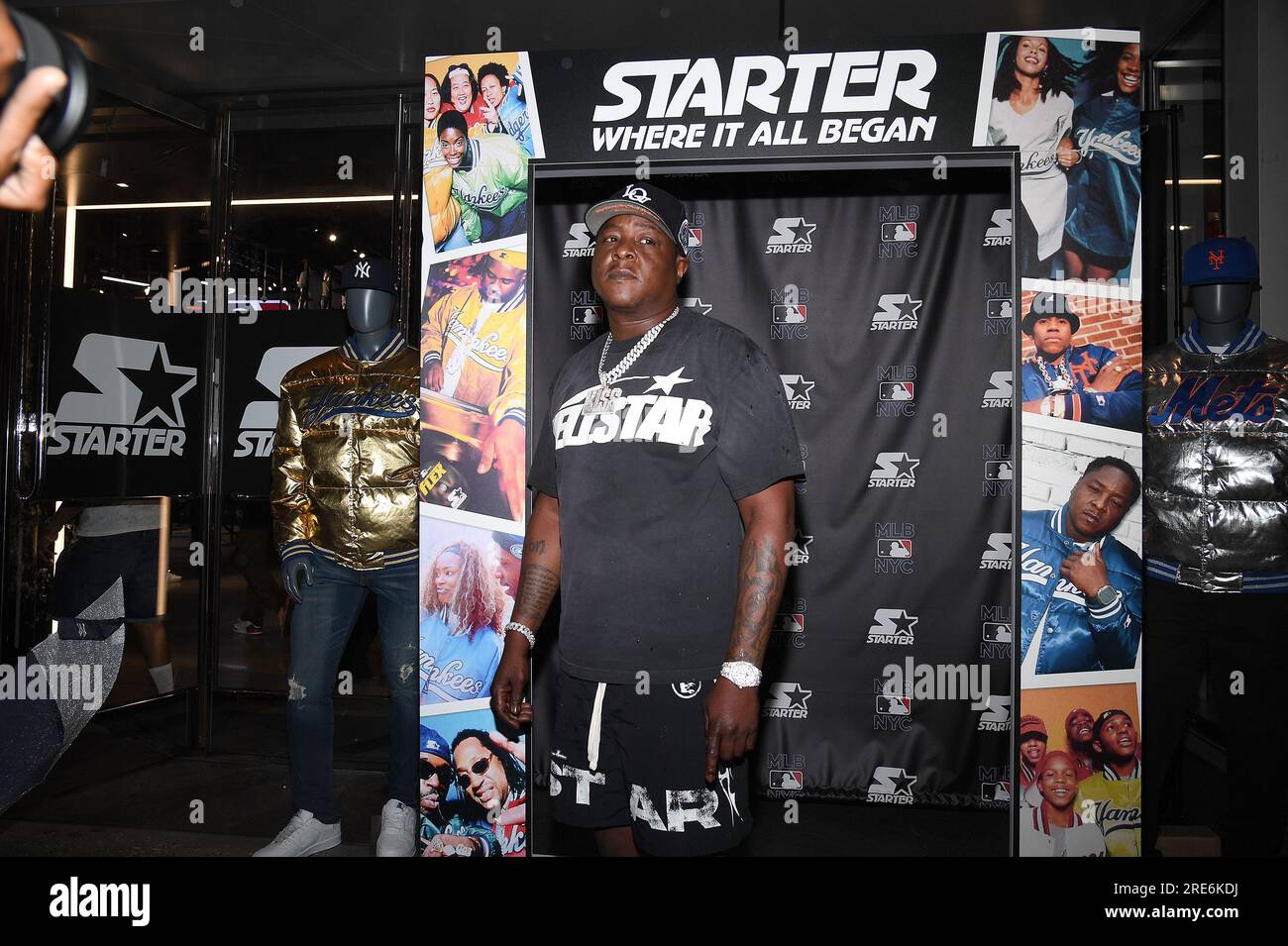 New York, USA. 25th July, 2023. Jadakiss attends Starter x MLB Bronx ...