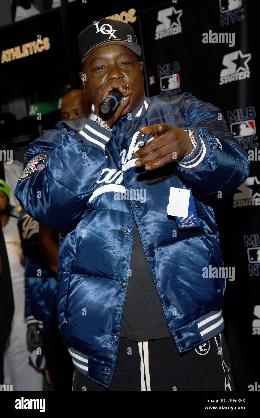 New York, USA. 25th July, 2023. Jadakiss performs at the Starter x MLB ...