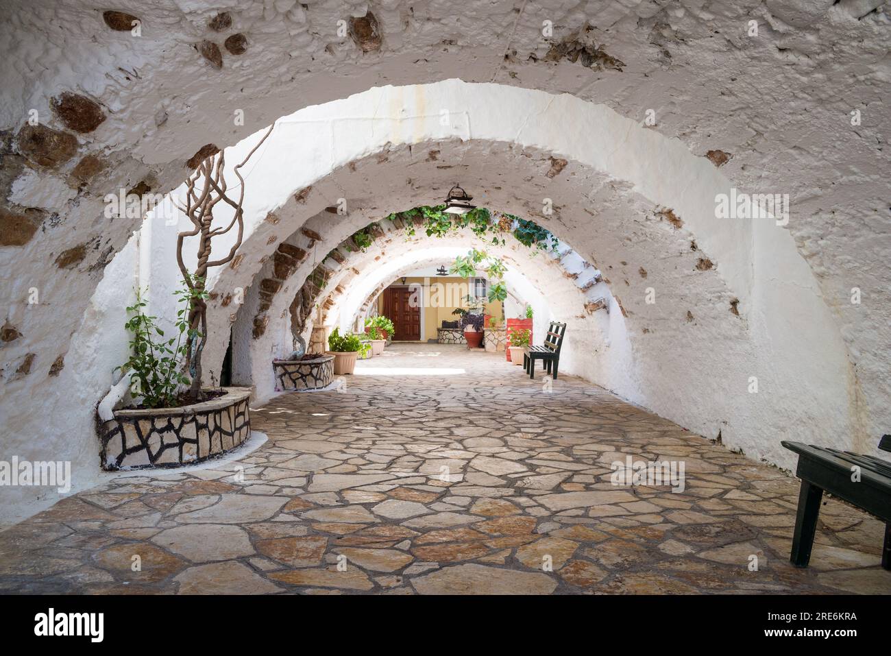 Inside the beautiful Monastery of the Most Holy Theotokos in ...
