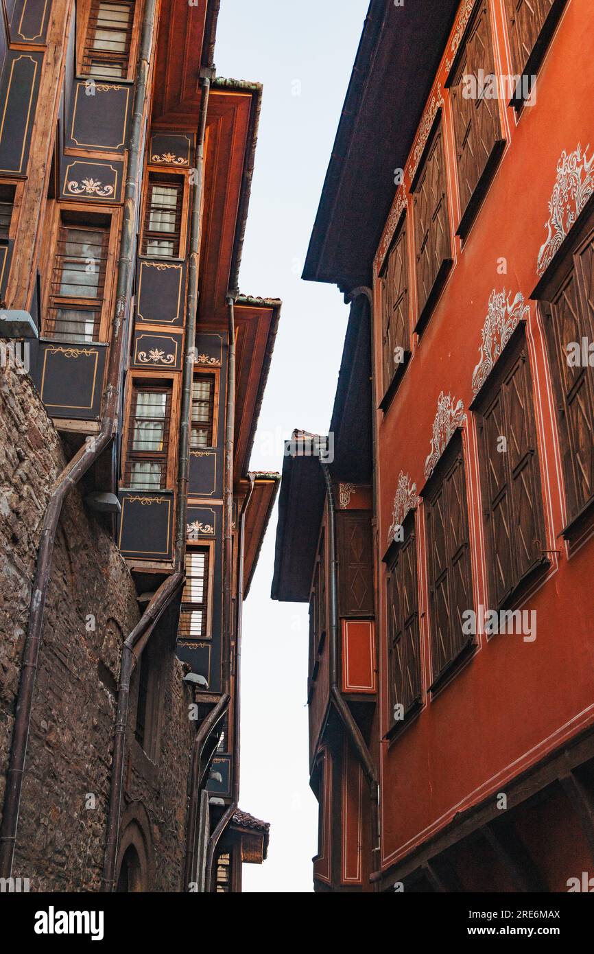 Overhanging, staggered windows create a lightning bold shape, on ...