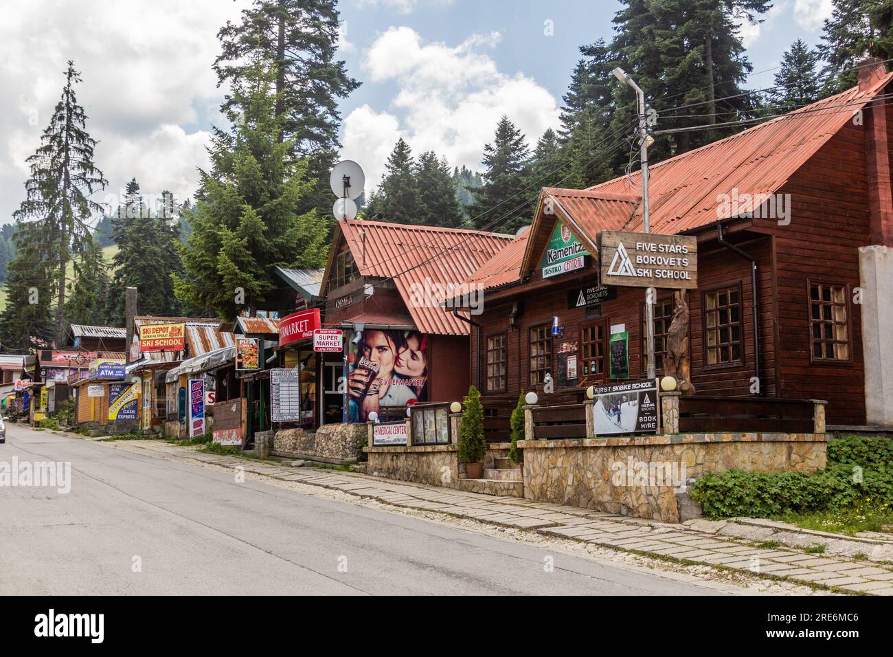 Borovets ski resort hi-res stock photography and images - Alamy