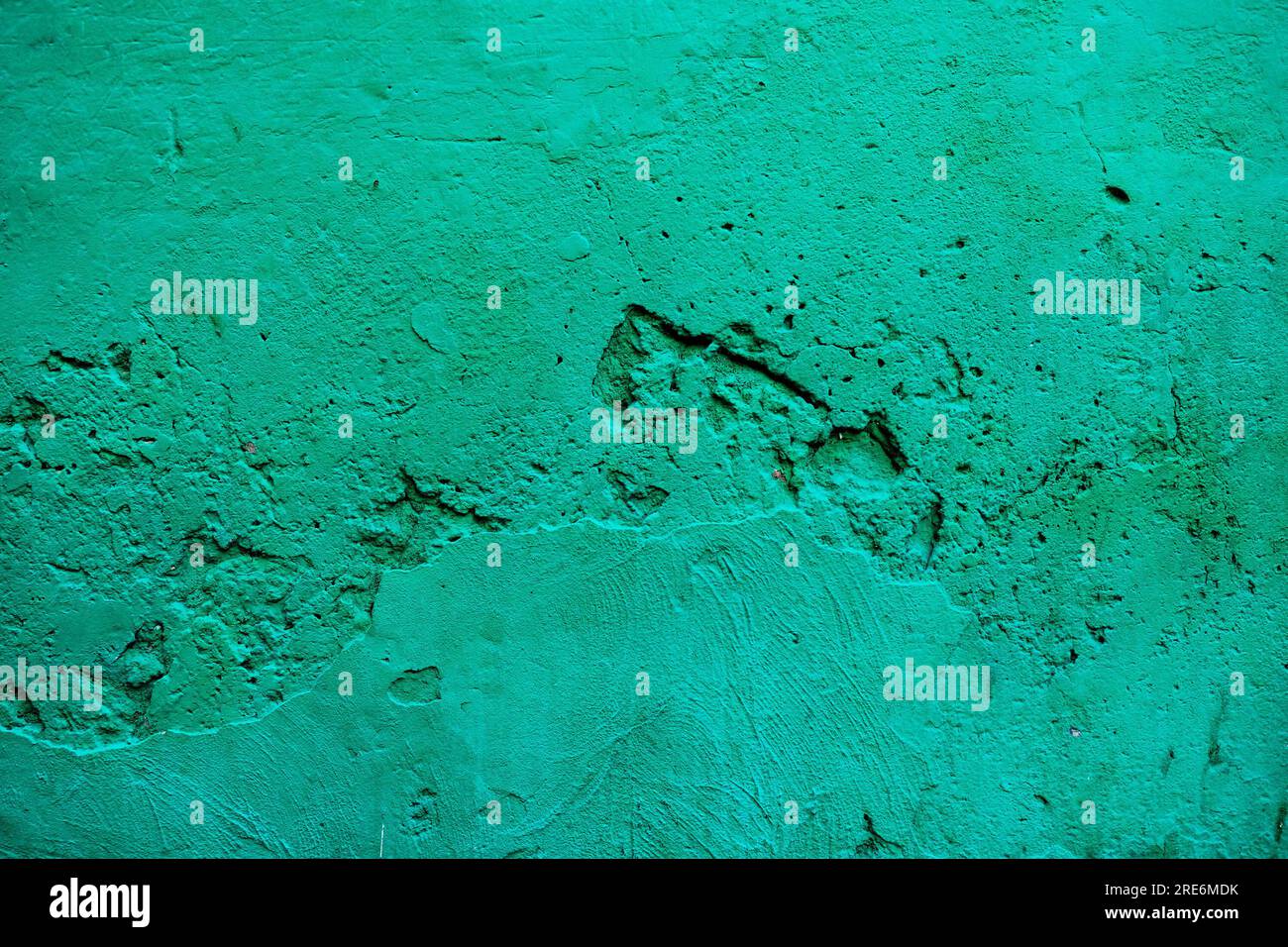 Glowing neon green empty wall space for backgrounds and backdrops ...