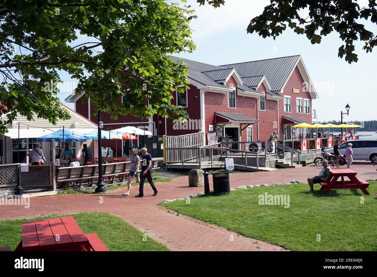 Market Square, St Andrews, New Brunswick, Canada Stock Photo - Alamy
