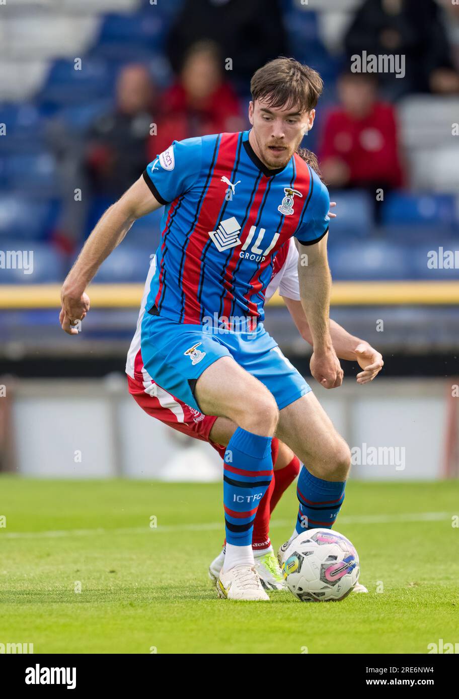 Caledonian Stadium, Inverness, UK. 25th July, 2023. This is from the ...