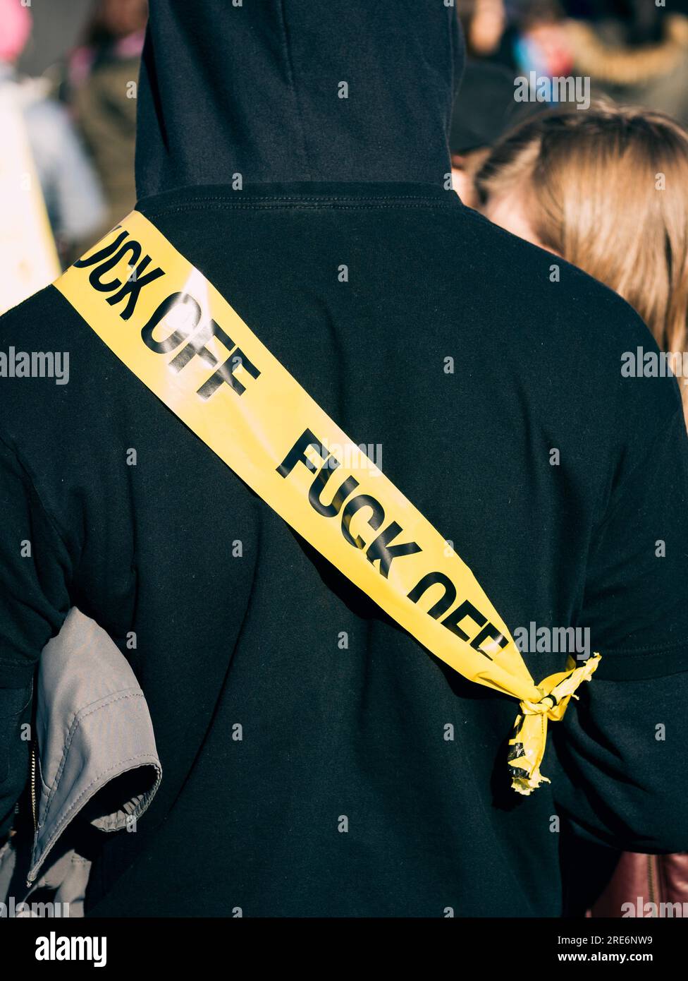 Police caution tape hi-res stock photography and images - Alamy