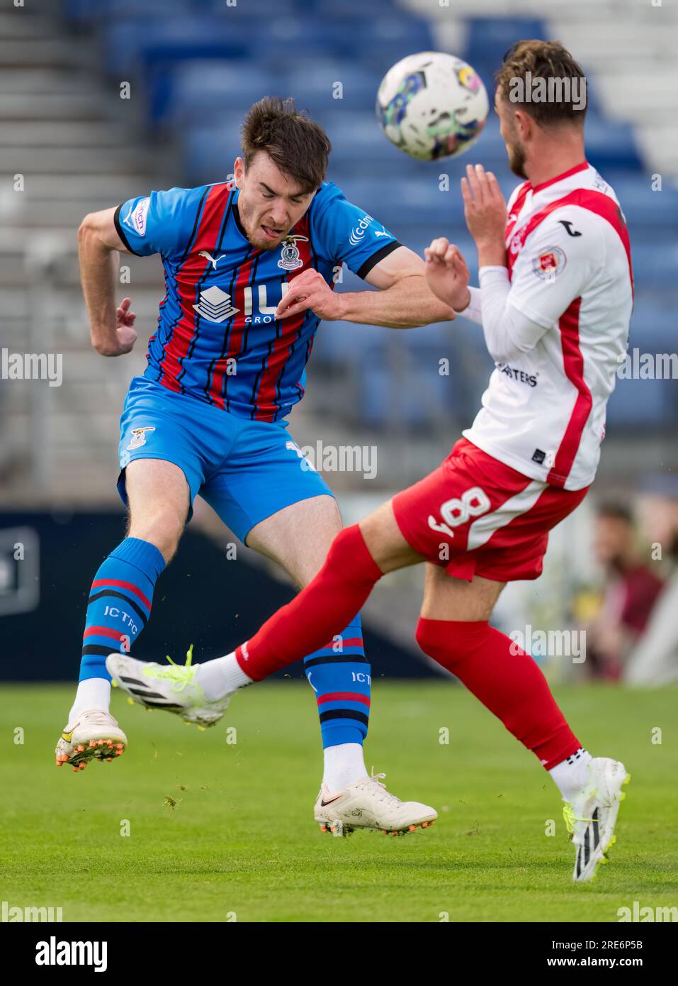 Caledonian Stadium, Inverness, UK. 25th July, 2023. This is from the ...