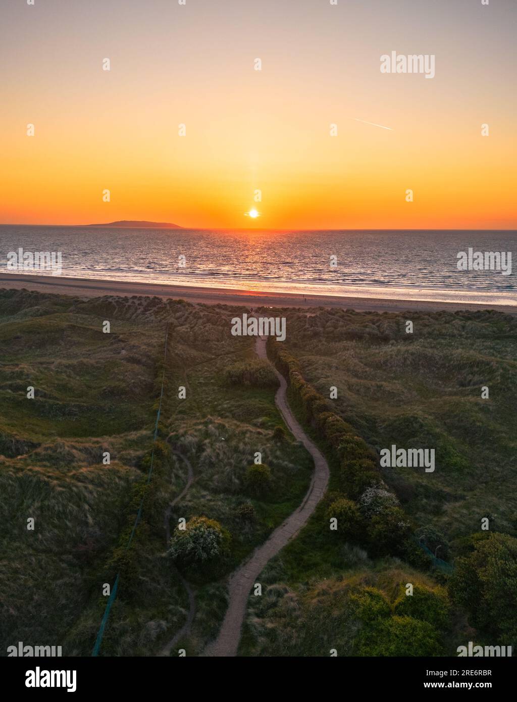 Dublin portmarnock aerial hi-res stock photography and images - Alamy