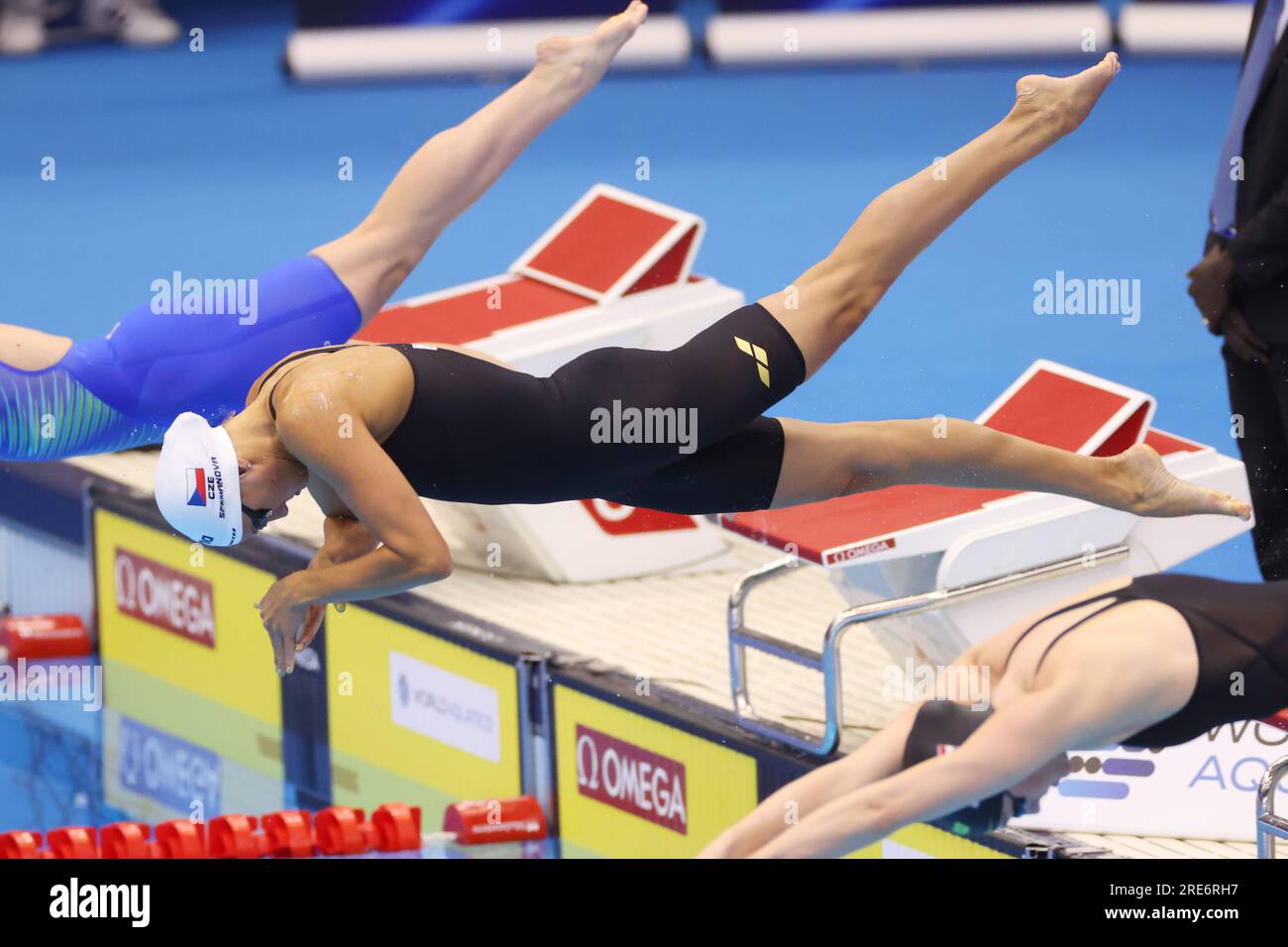Fukuoka, Japan. 25th July, 2023. Barbora Seemanova (CZE) Swimming ...