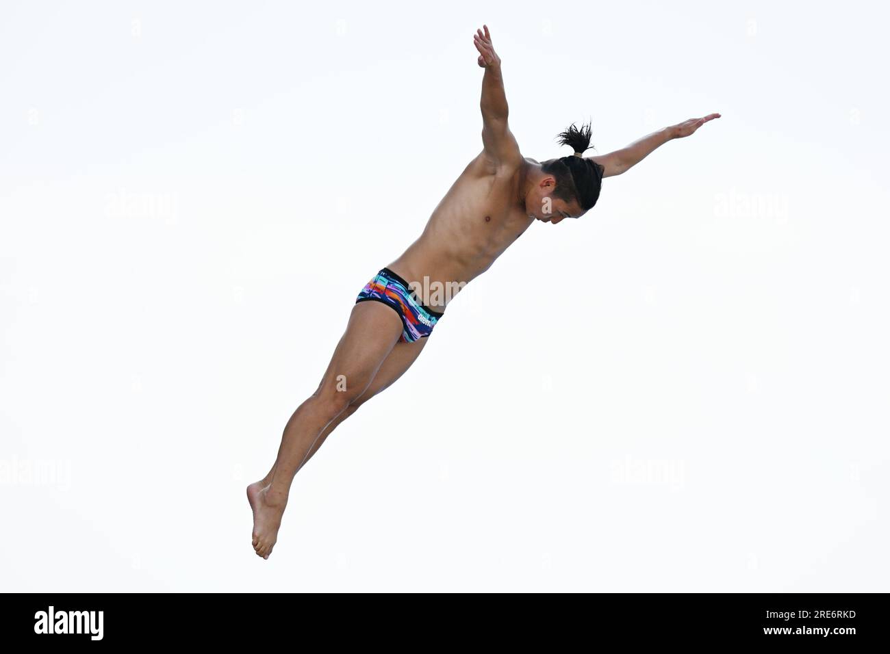 Fukuoka, Japan. 25th July, 2023. Kyohei Arata (JPN) Diving : World ...