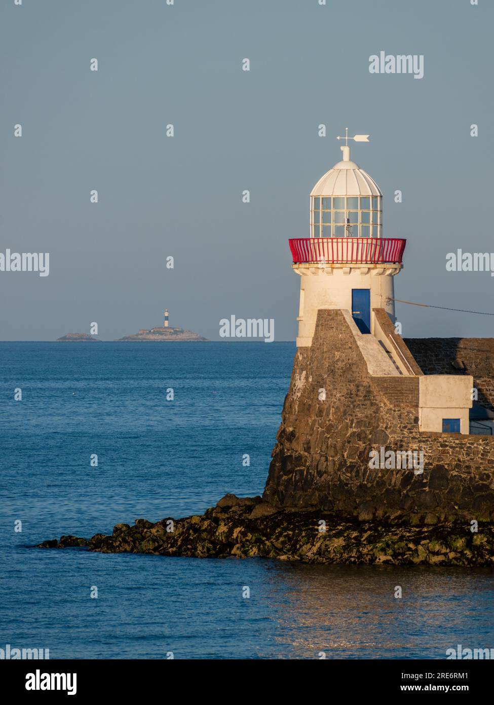 Two lighthouses so close to each other but so far apart... Balbriggan ...