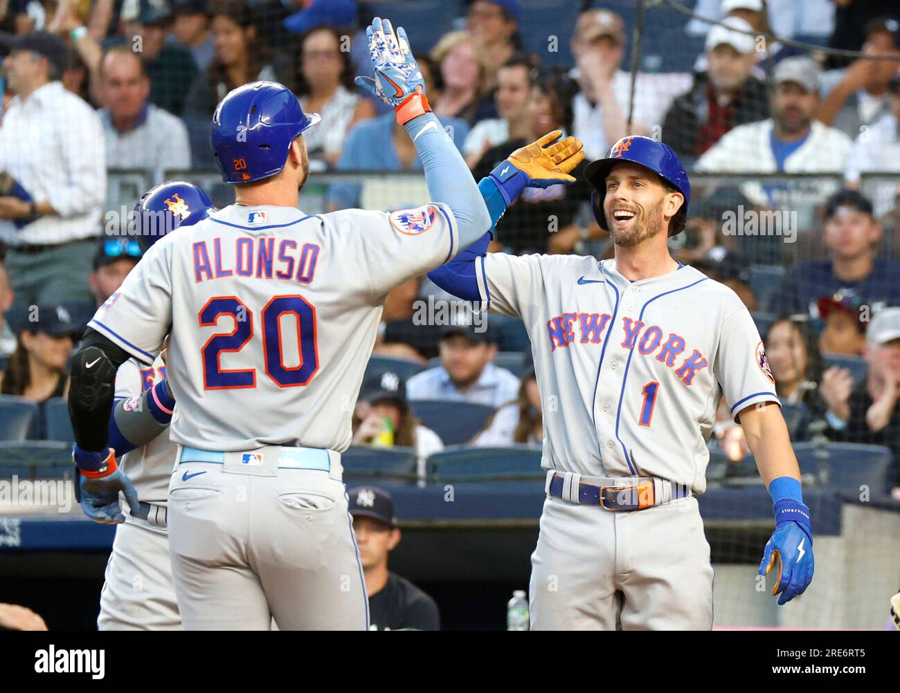 Bronx, United States. 25th July, 2023. New York Mets Jeff McNeil ...