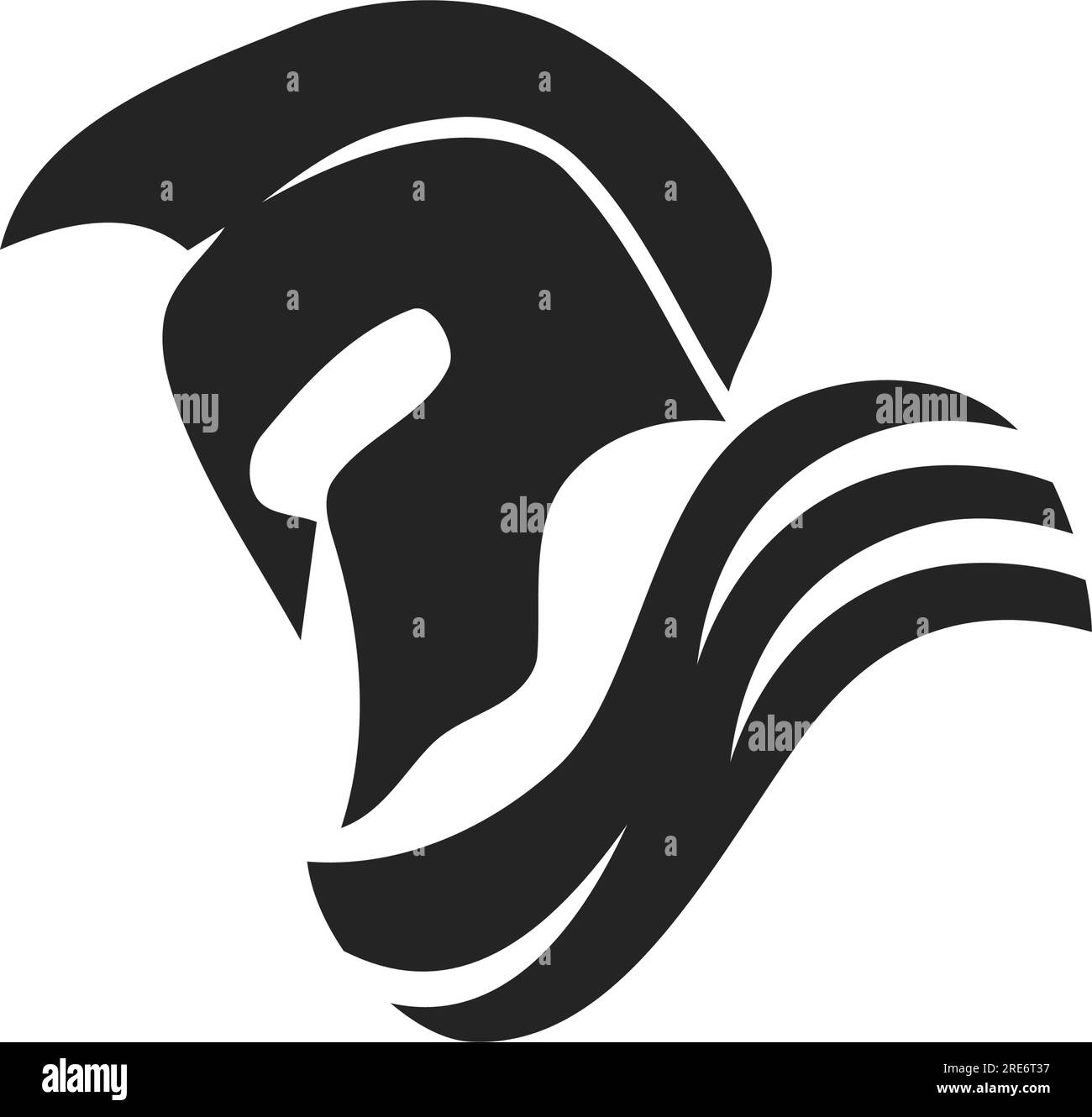 warrior logo template. Icon Illustration Brand Identity. Isolated and ...