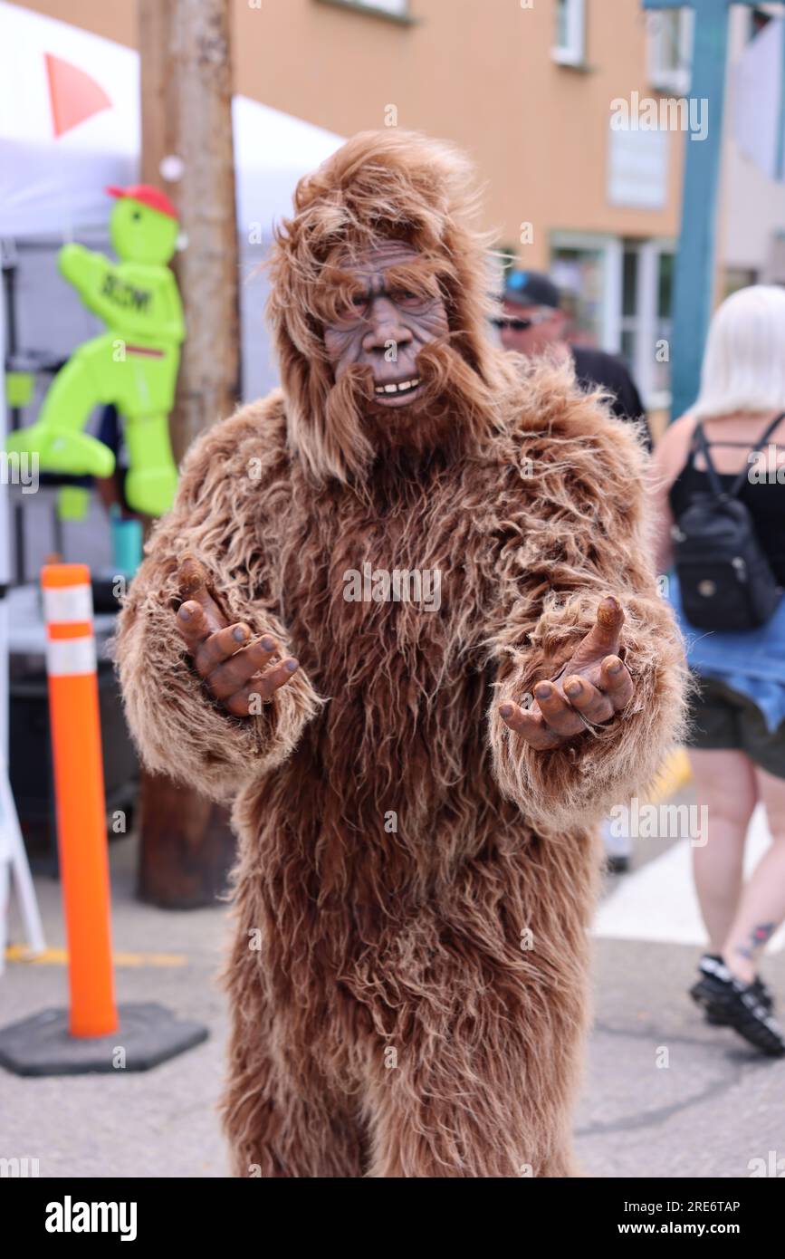 Sasquatch greeting hi-res stock photography and images - Alamy