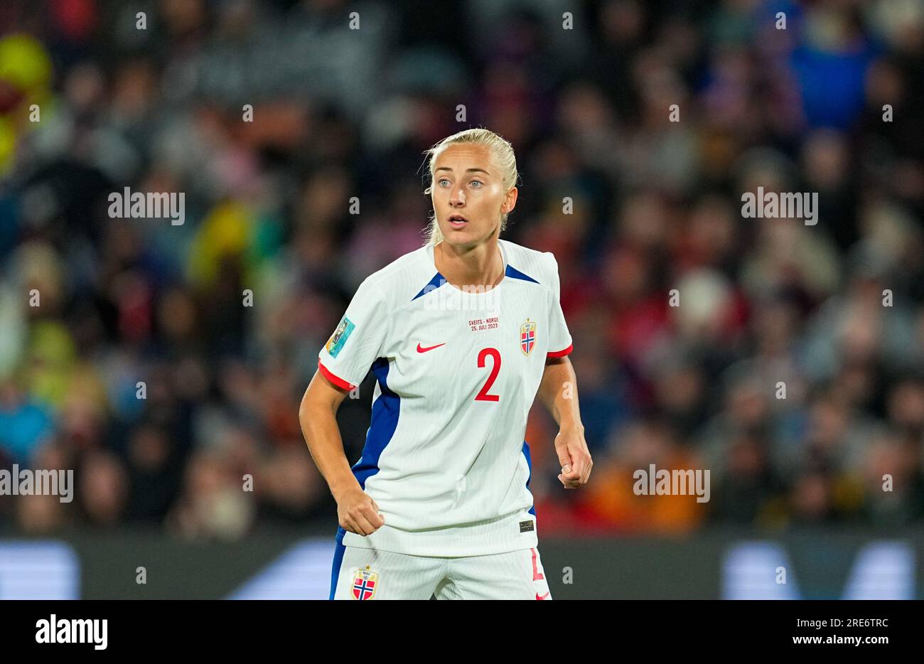 July 25 2023: Anja Sonstevold (Norway) looks on during a Group A - FIFA ...