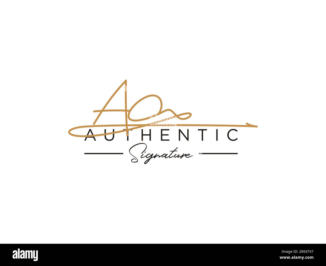 Ao signature hi-res stock photography and images - Alamy
