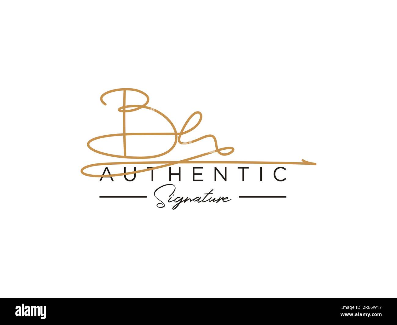 BE Signature Logo Template Vector Stock Vector Image & Art - Alamy