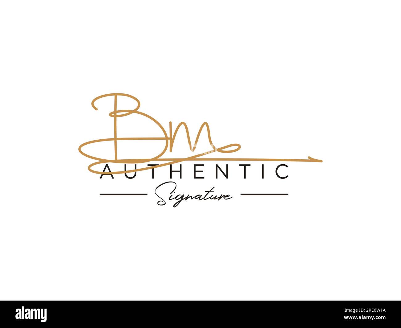 Bm signature hi-res stock photography and images - Alamy