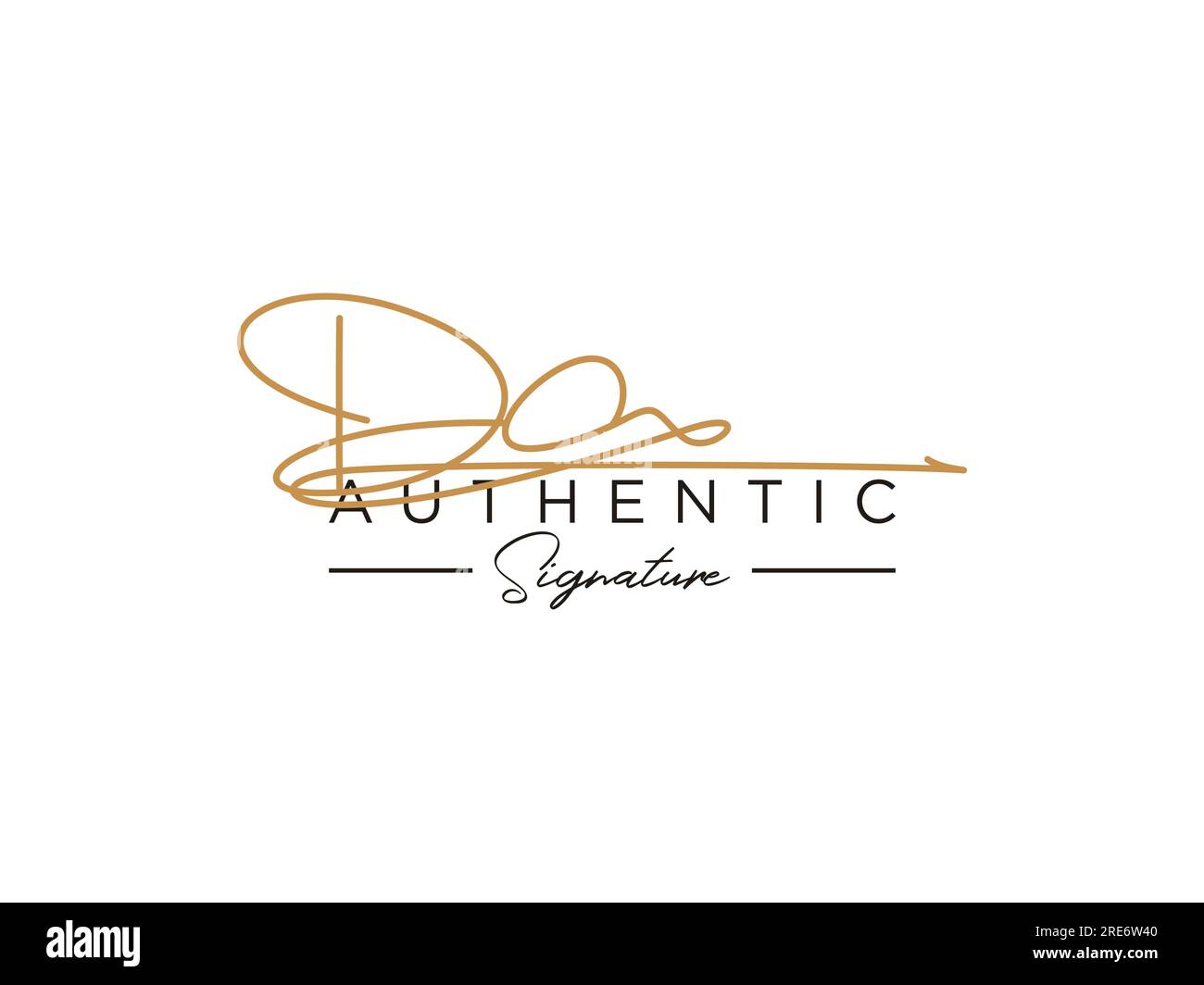 Signature logotype hi-res stock photography and images - Alamy