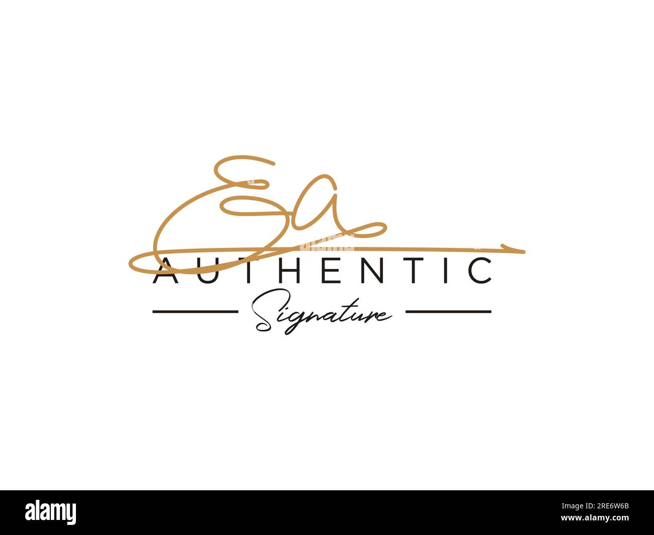 Ea signature hi-res stock photography and images - Alamy