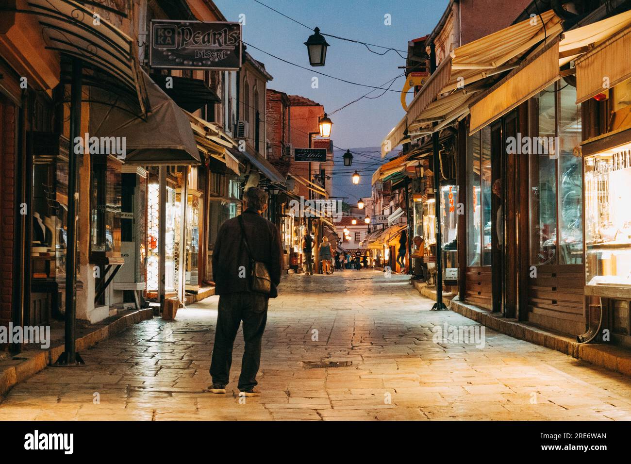 Skopje street hi-res stock photography and images - Alamy