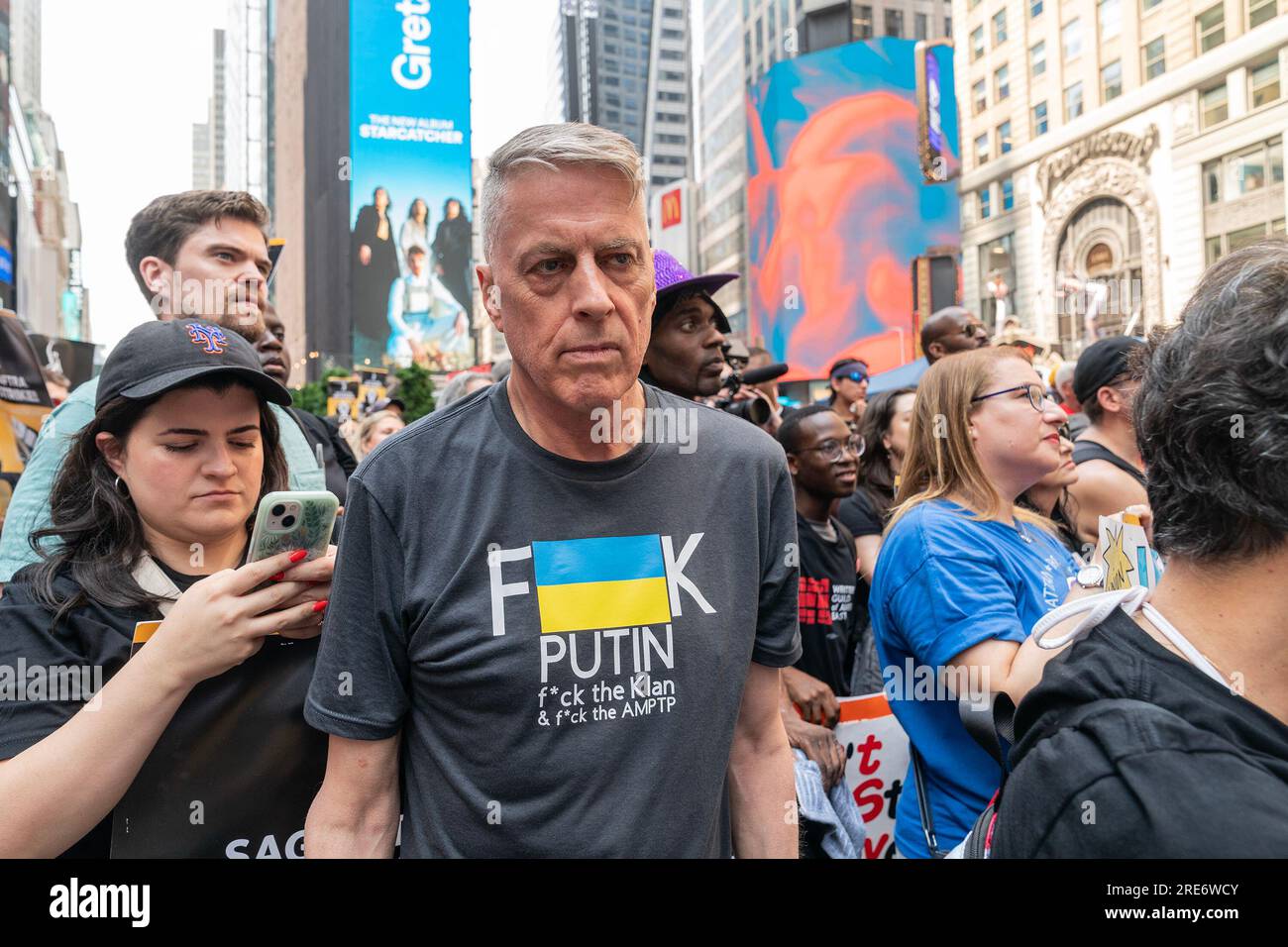 New York, United States. 25th July, 2023. Peter Nolan, member of ...