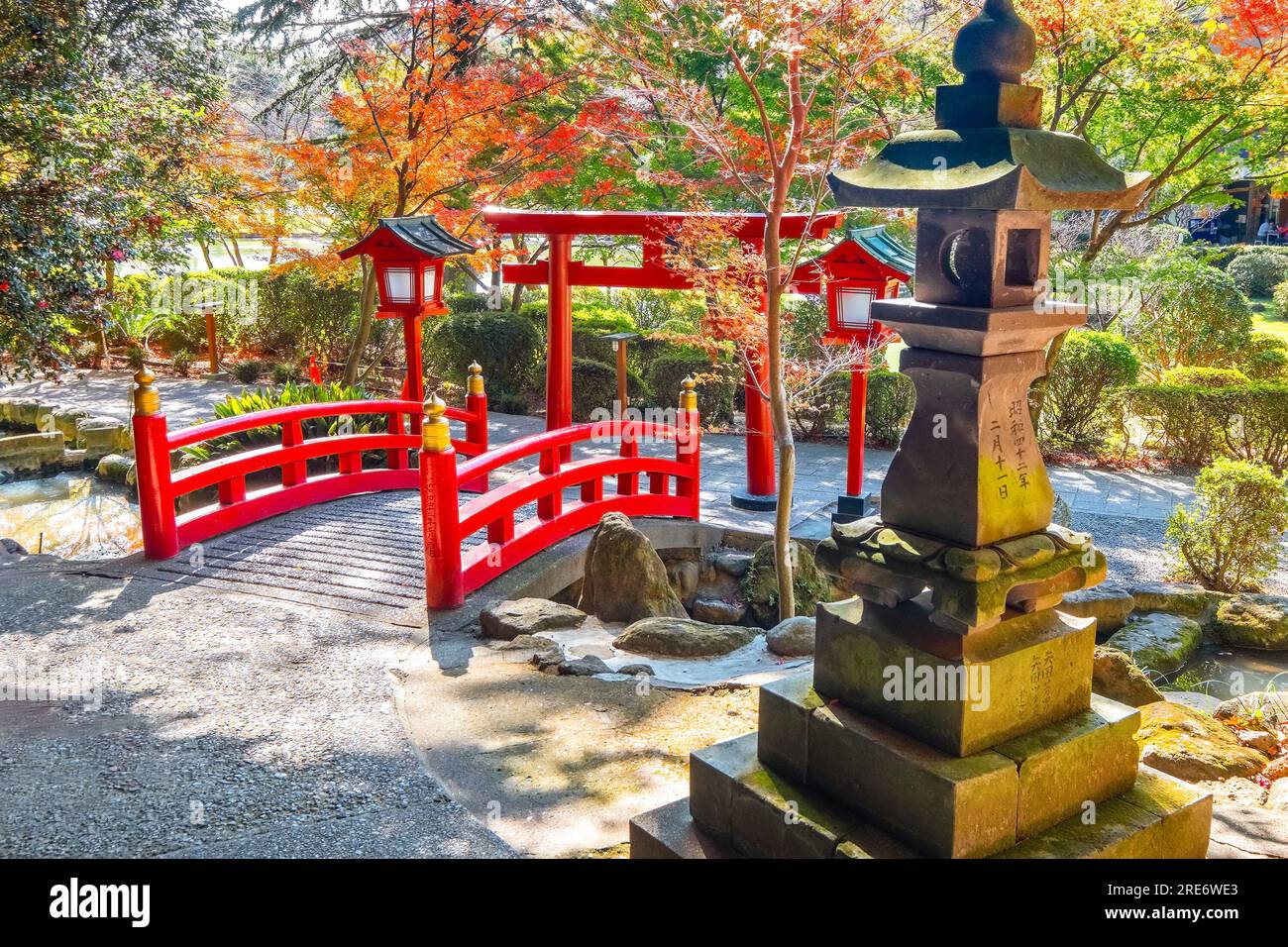 Beppu, Japan - Nov 25 2022: Hakuryu Inari Okami (White Dragon Inari ...