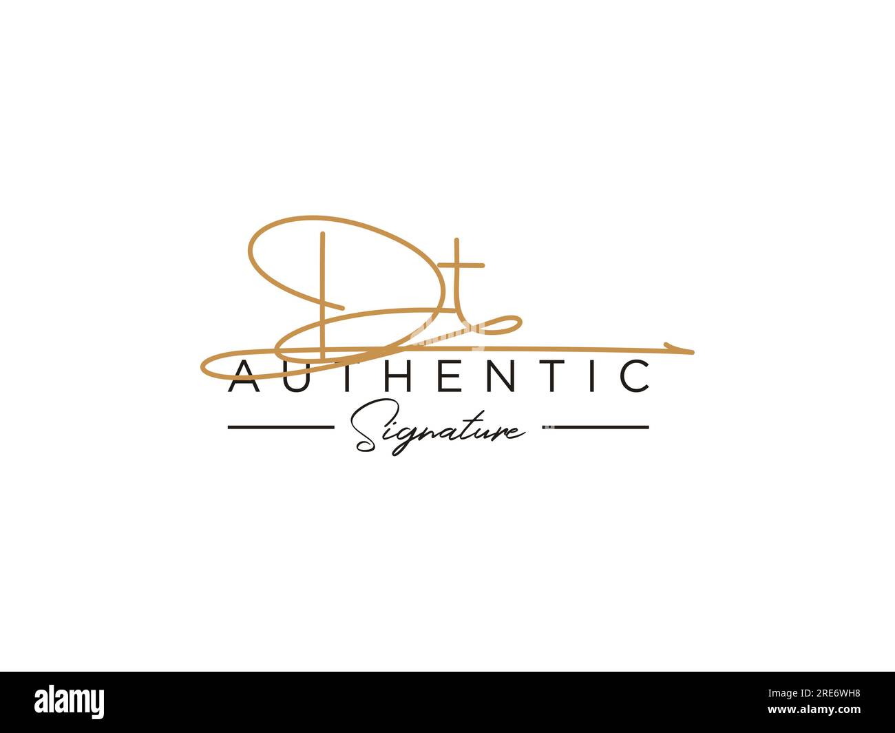 Dt signature hi-res stock photography and images - Alamy