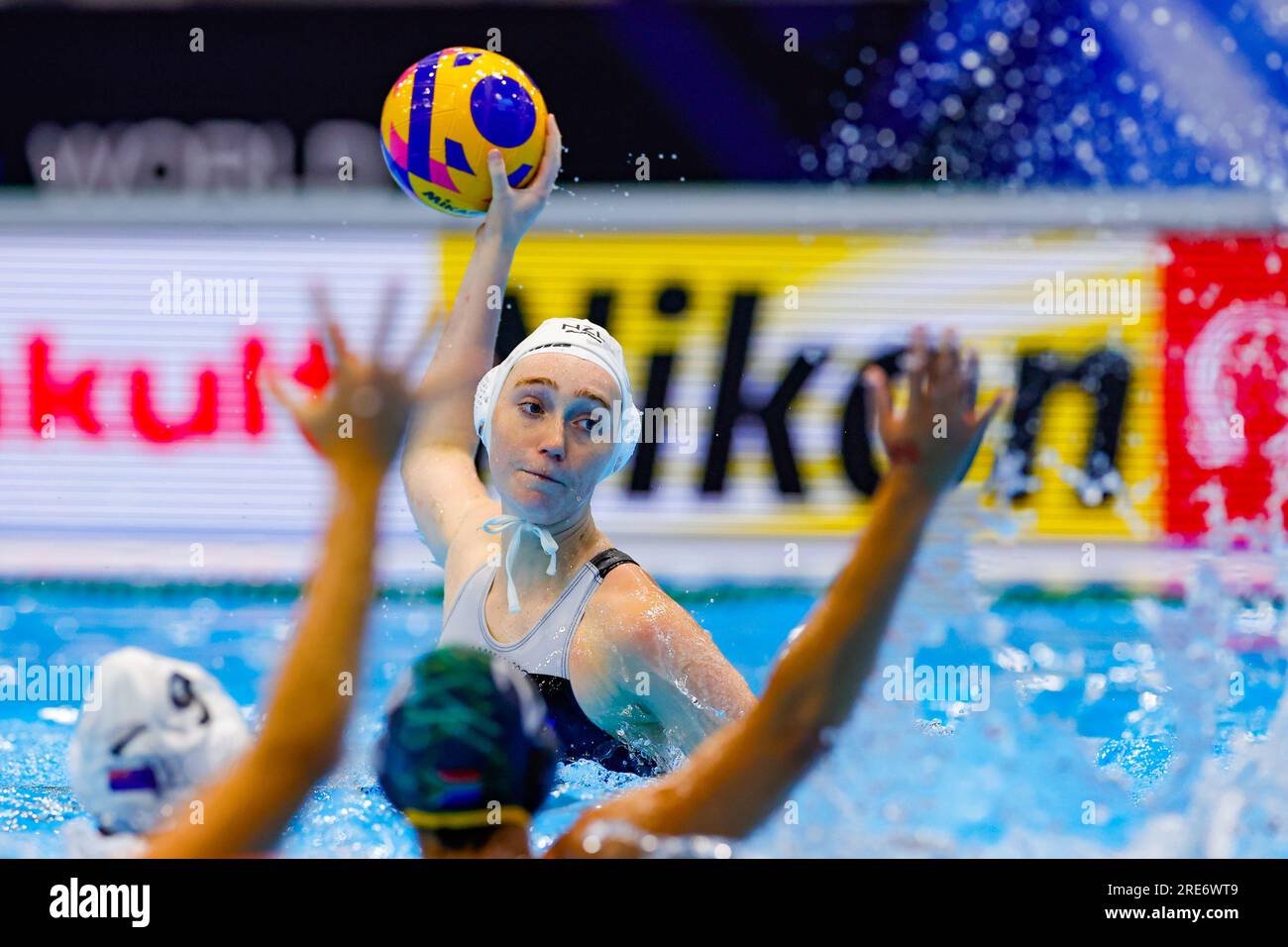 Fukuoka, Japan. 26th July, 2023. FUKUOKA, JAPAN - JULY 26: Aggie Weston ...