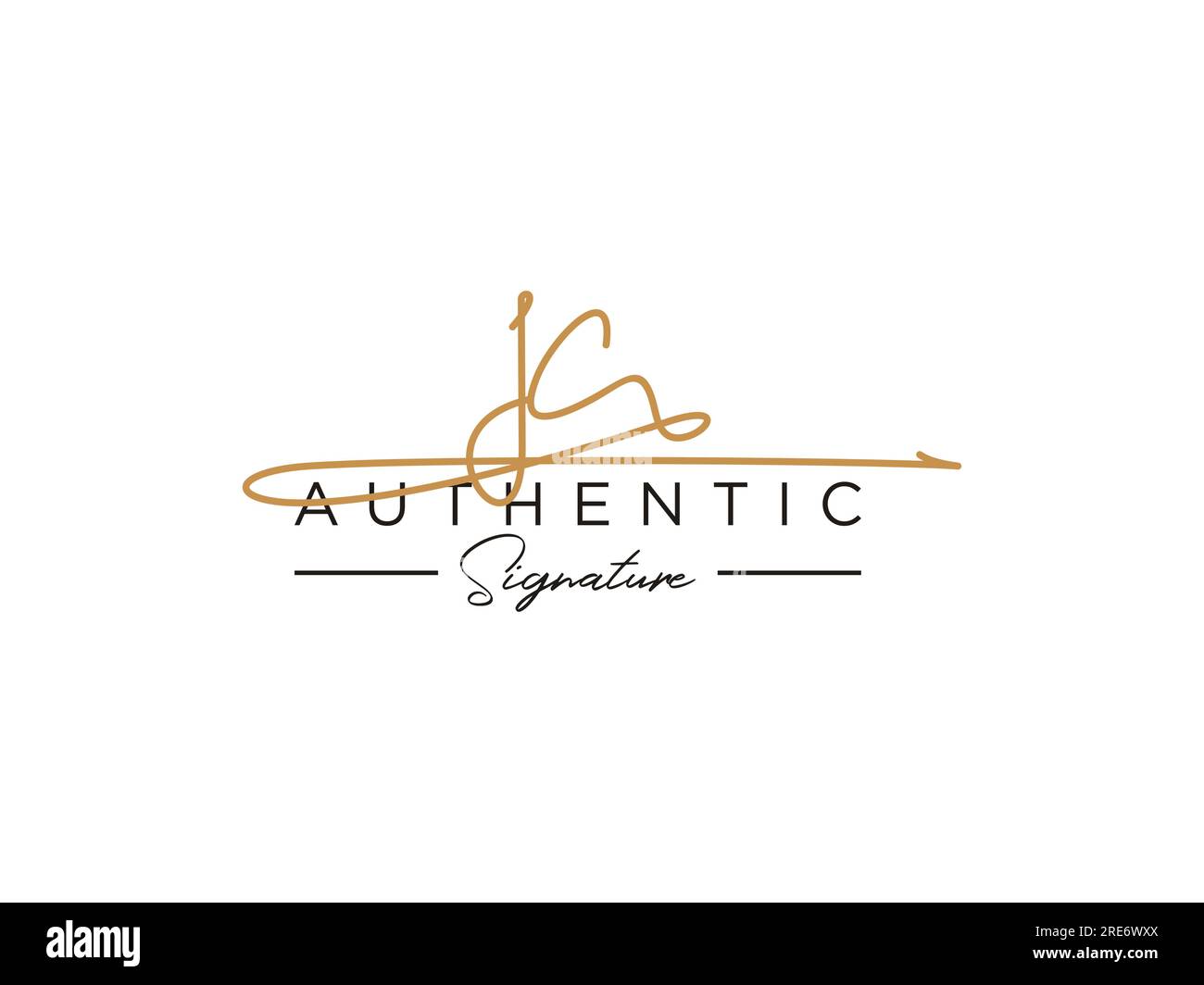 JC Signature Logo Template Vector Stock Vector Image & Art - Alamy