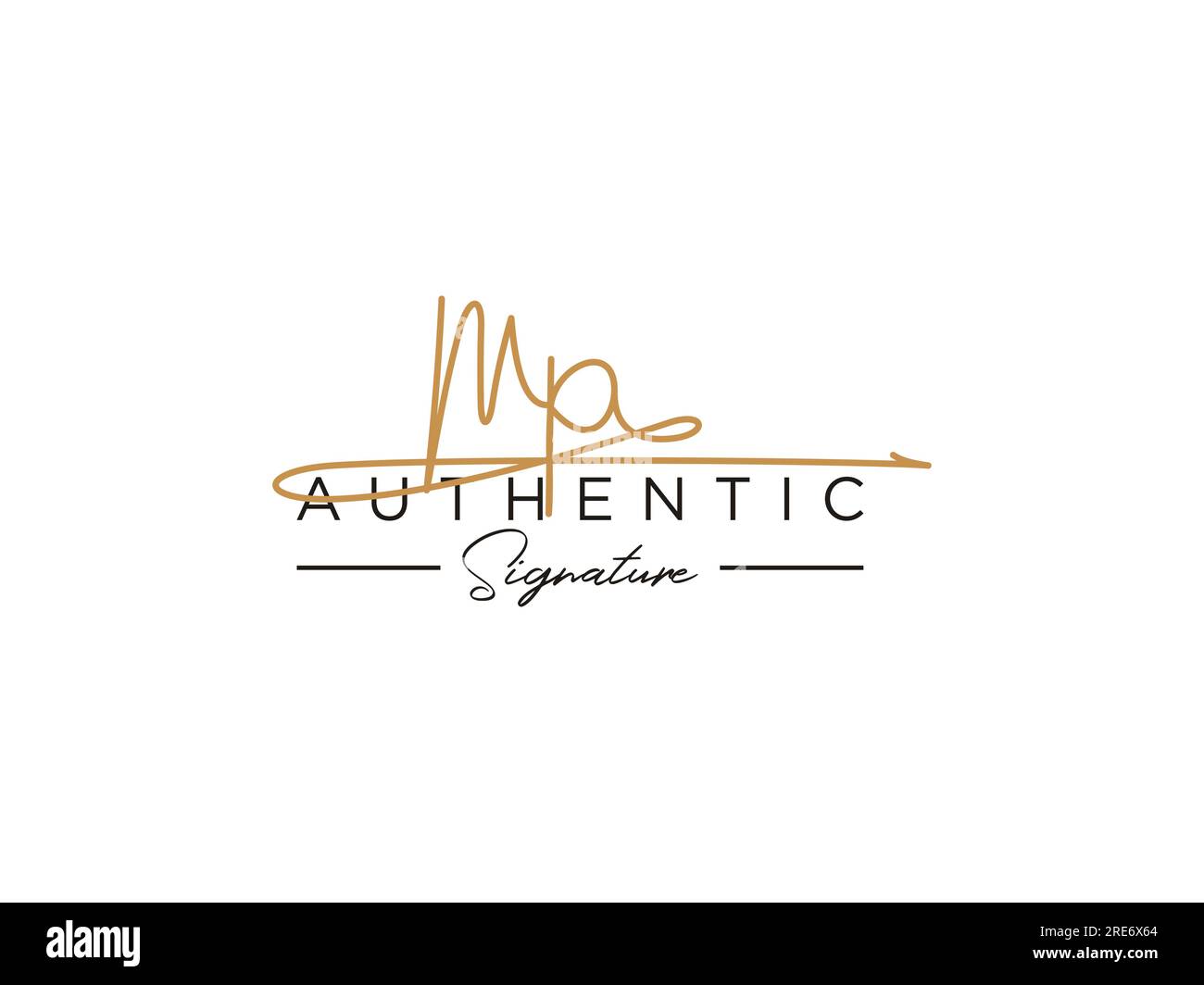 Initial mp logo vector vectors Cut Out Stock Images & Pictures - Alamy