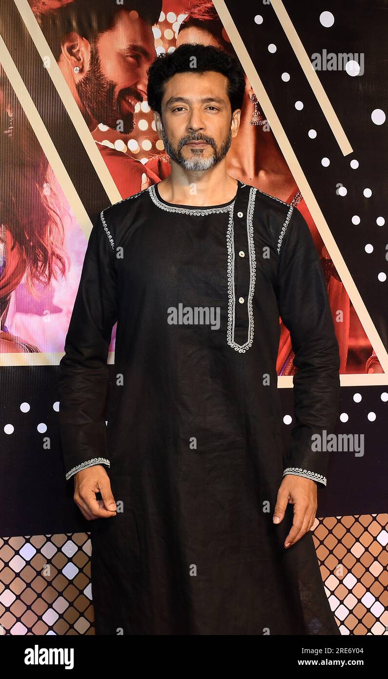 Mumbai, India. 25th July, 2023. Indian film actor Tota Roy Chowdhury poses for a photo at the ...