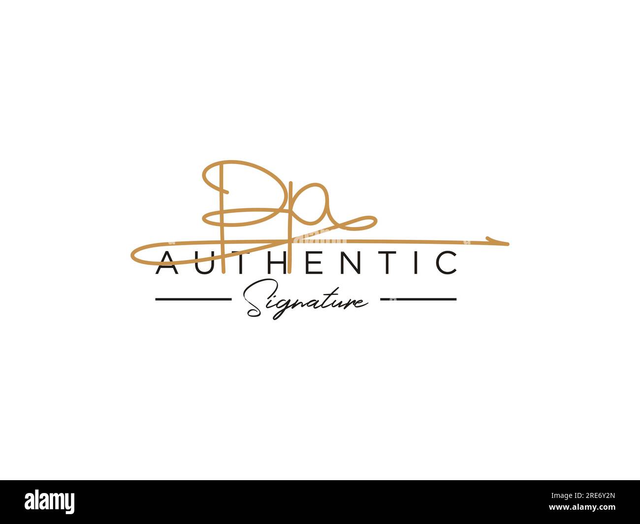 Pp initial vector vectors hi-res stock photography and images - Alamy