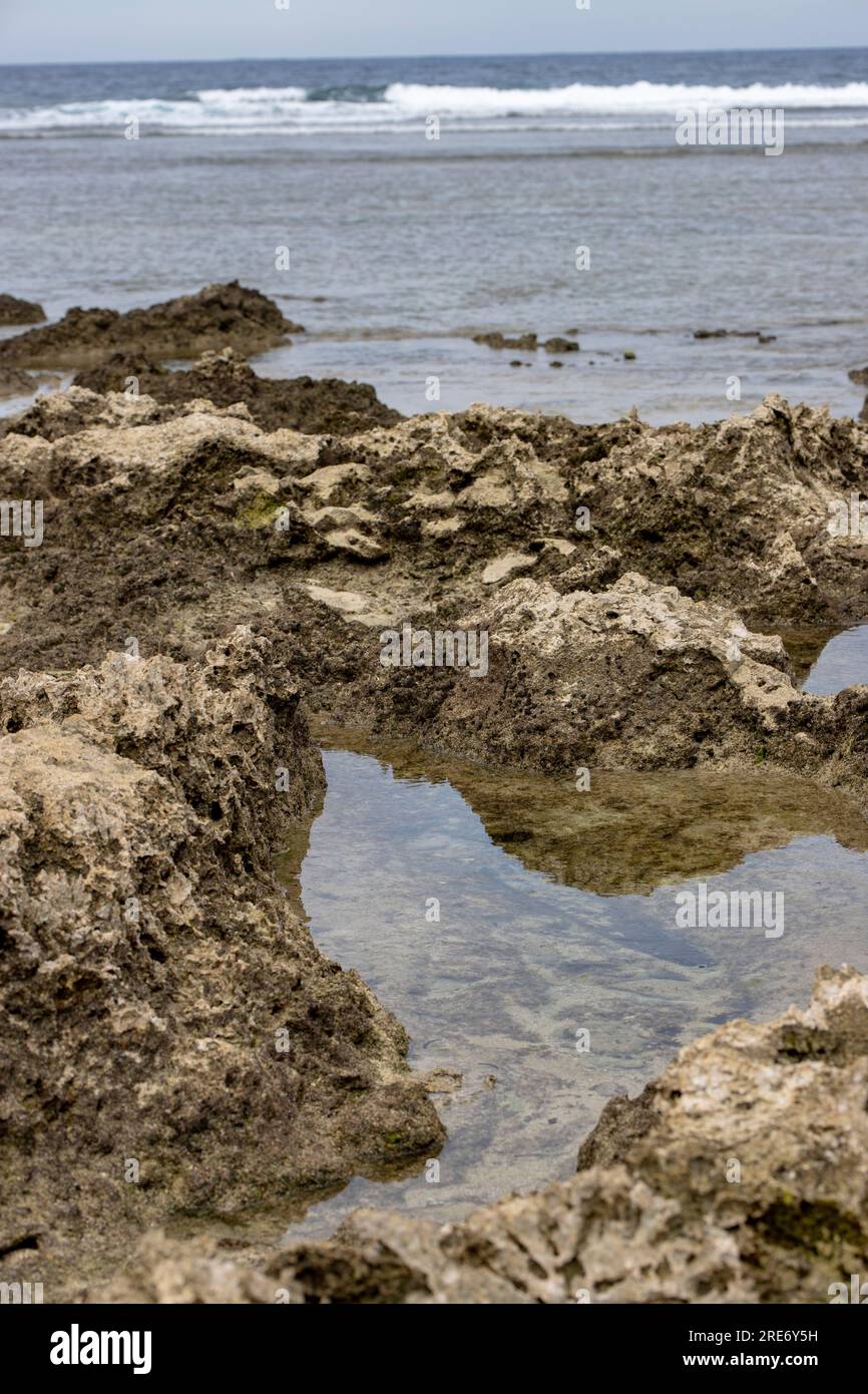 siargao beach tusaon point Stock Photo - Alamy