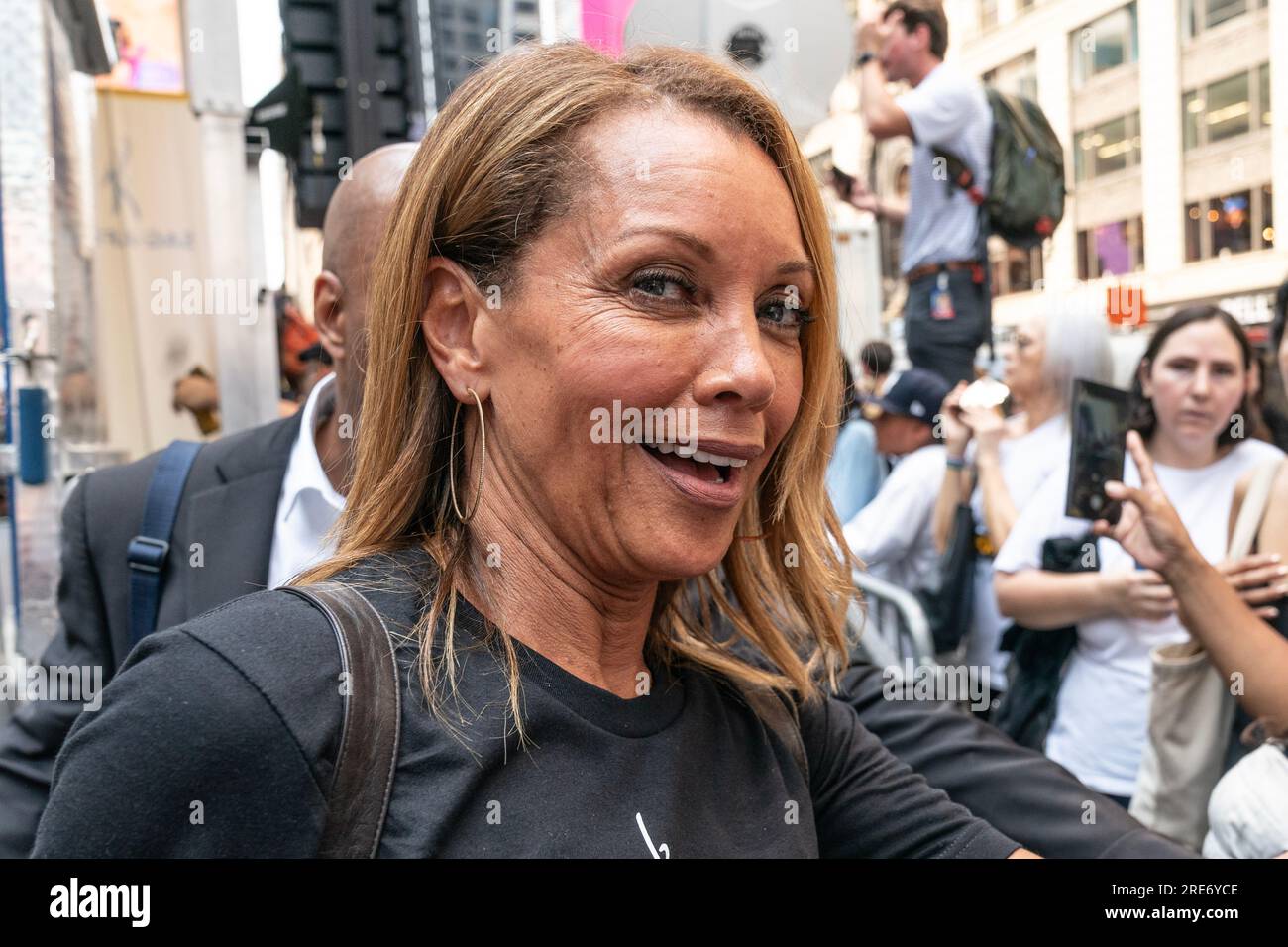 Vanessa Williams attends Rock the City for a Fair Contract: SAG-AFTRA ...