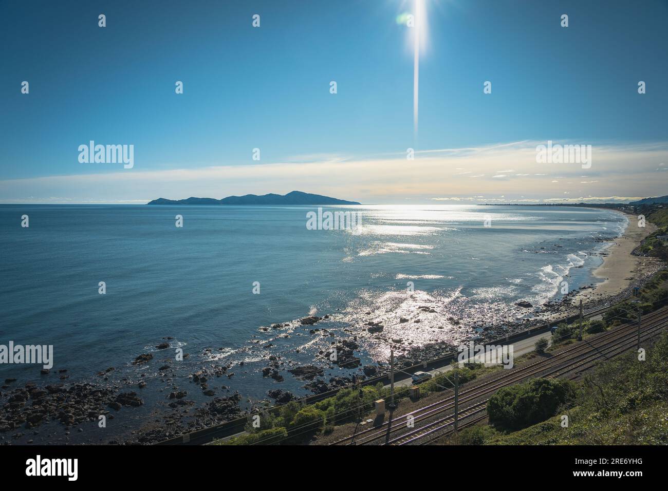 Nature landscape of Wellington，New Zealand Stock Photo - Alamy