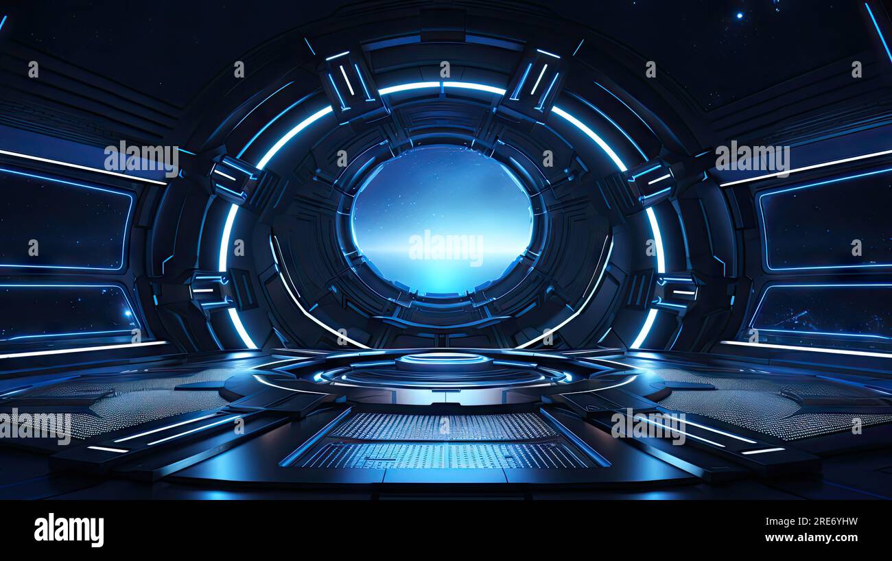 Sci fi product podium hi-res stock photography and images - Alamy