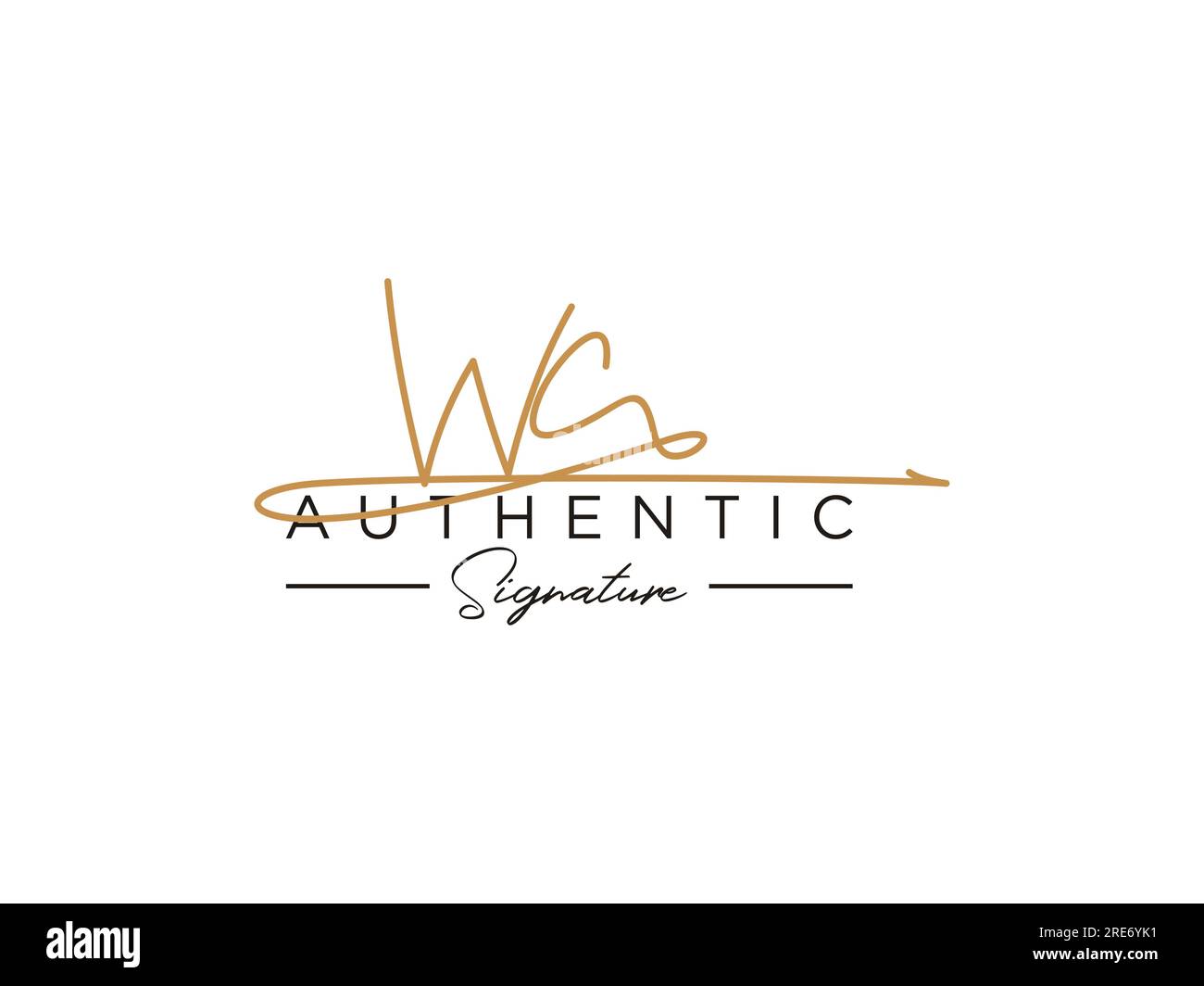 Wc signature hi-res stock photography and images - Alamy