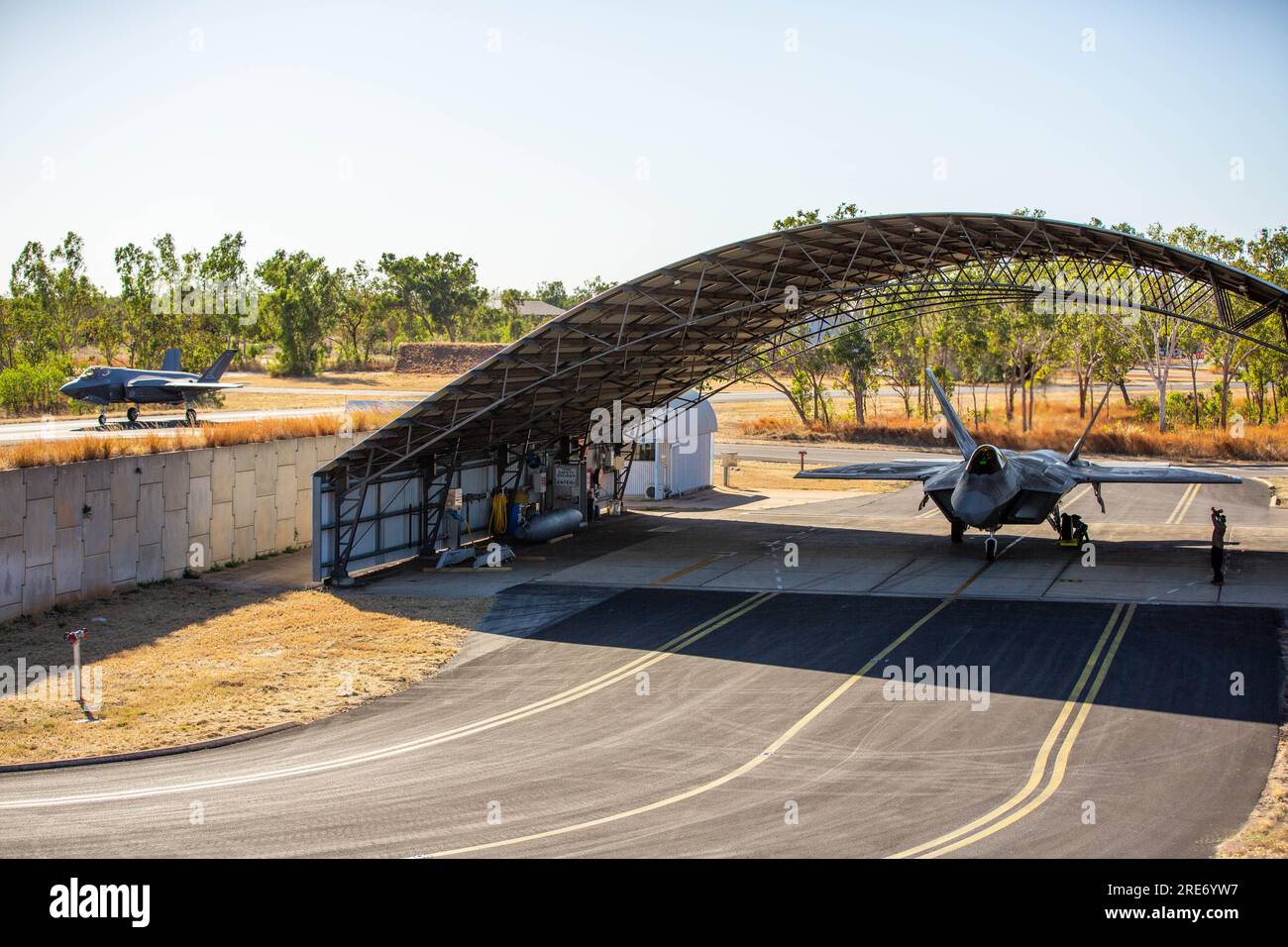 A Royal Australian Air Force (RAAF) F-35A Lighting II from the No. 75 ...