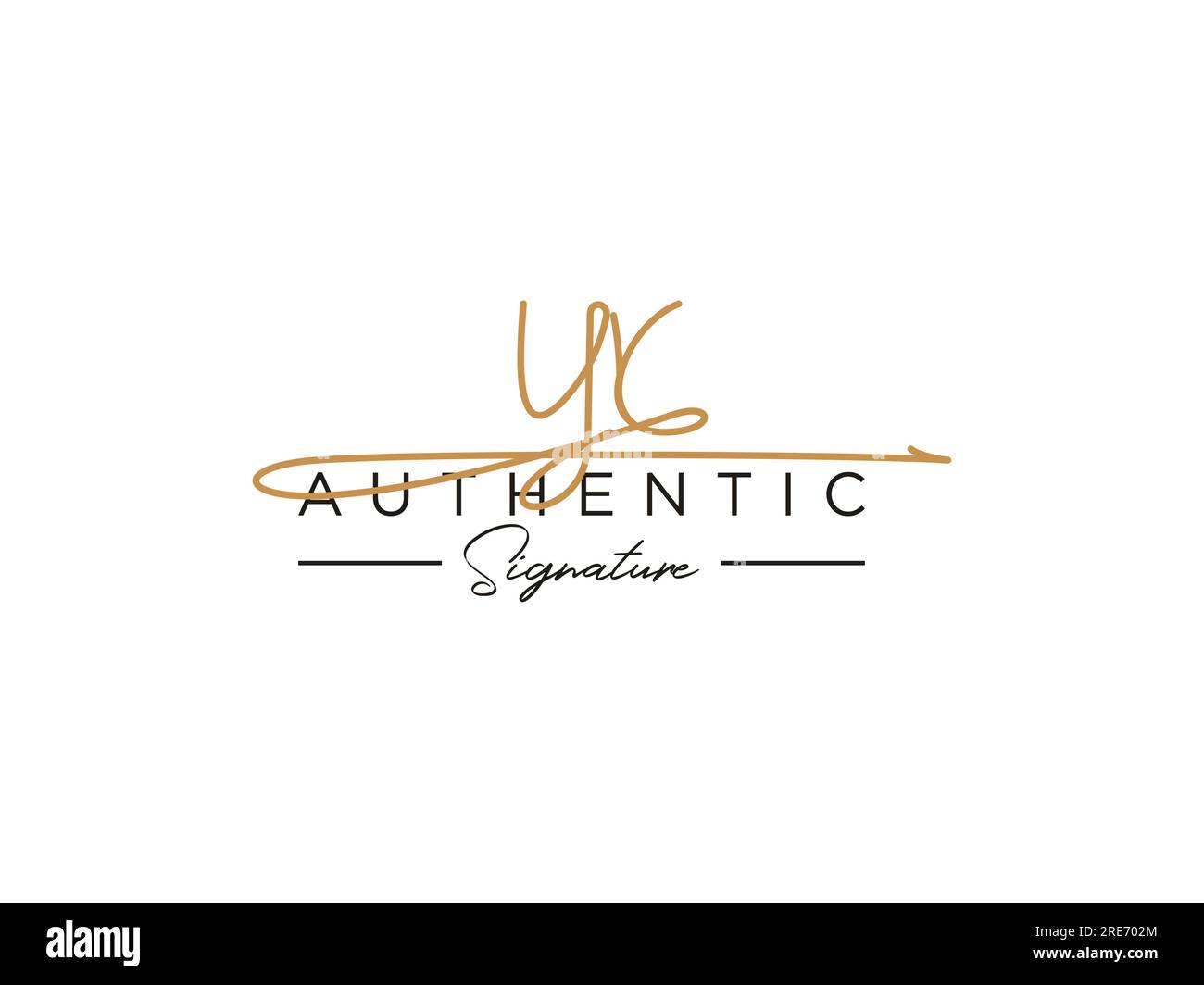 Yr signature Stock Vector Images - Alamy