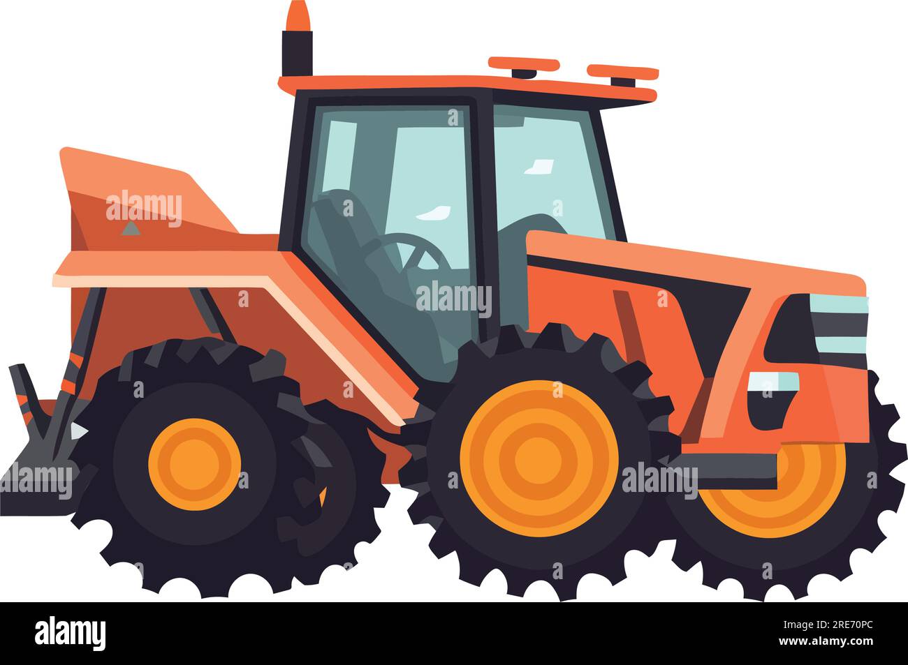 combine harvester design over white Stock Vector Image & Art - Alamy